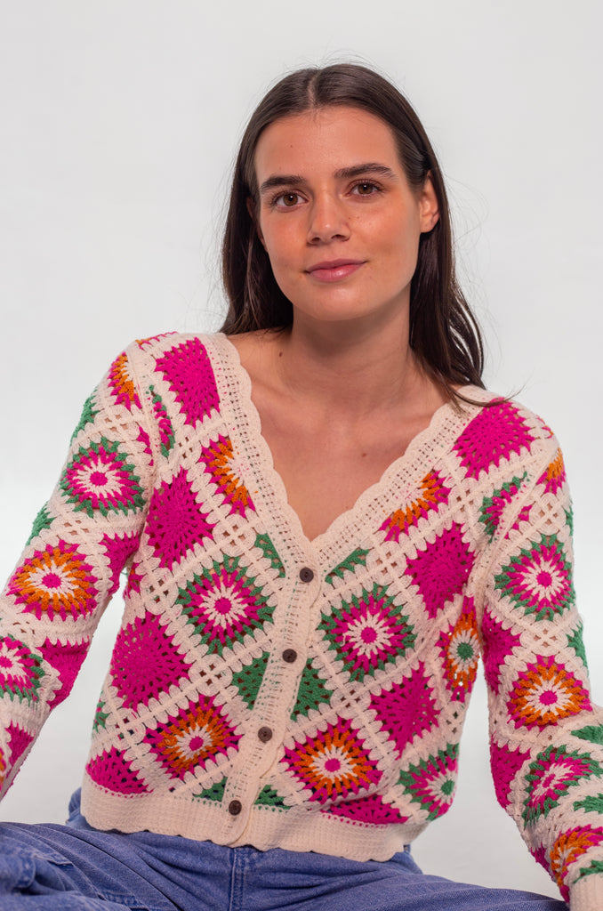 Tropical Crochet Cardigan – Sunshine Soul Ltd